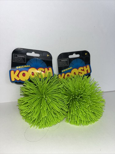 Original Koosh Balls X 2 Green LOT Play Monster Hasbro New W/ Tags | eBay