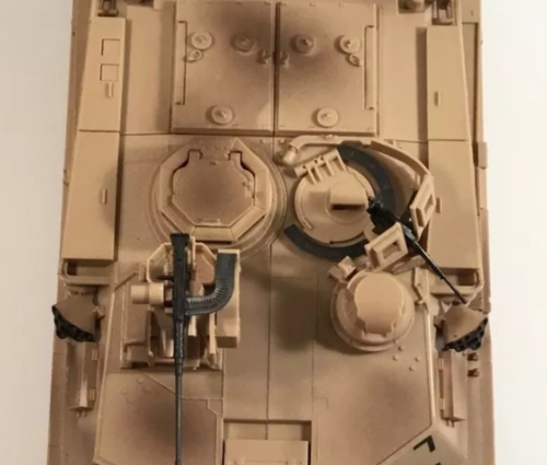 Custom Kit 1:18 commander hatch door for BBI Blue Box Elite Force M1 ...