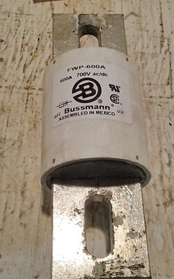 COOPER BUSSMANN FWP-600A SEMICONDUCTOR 600 AMP FUSE NOS - (SP176) | eBay