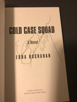 Signed Edna Buchanan "Cold Case Squad" 1st/1st Softbound. Signed. | eBay