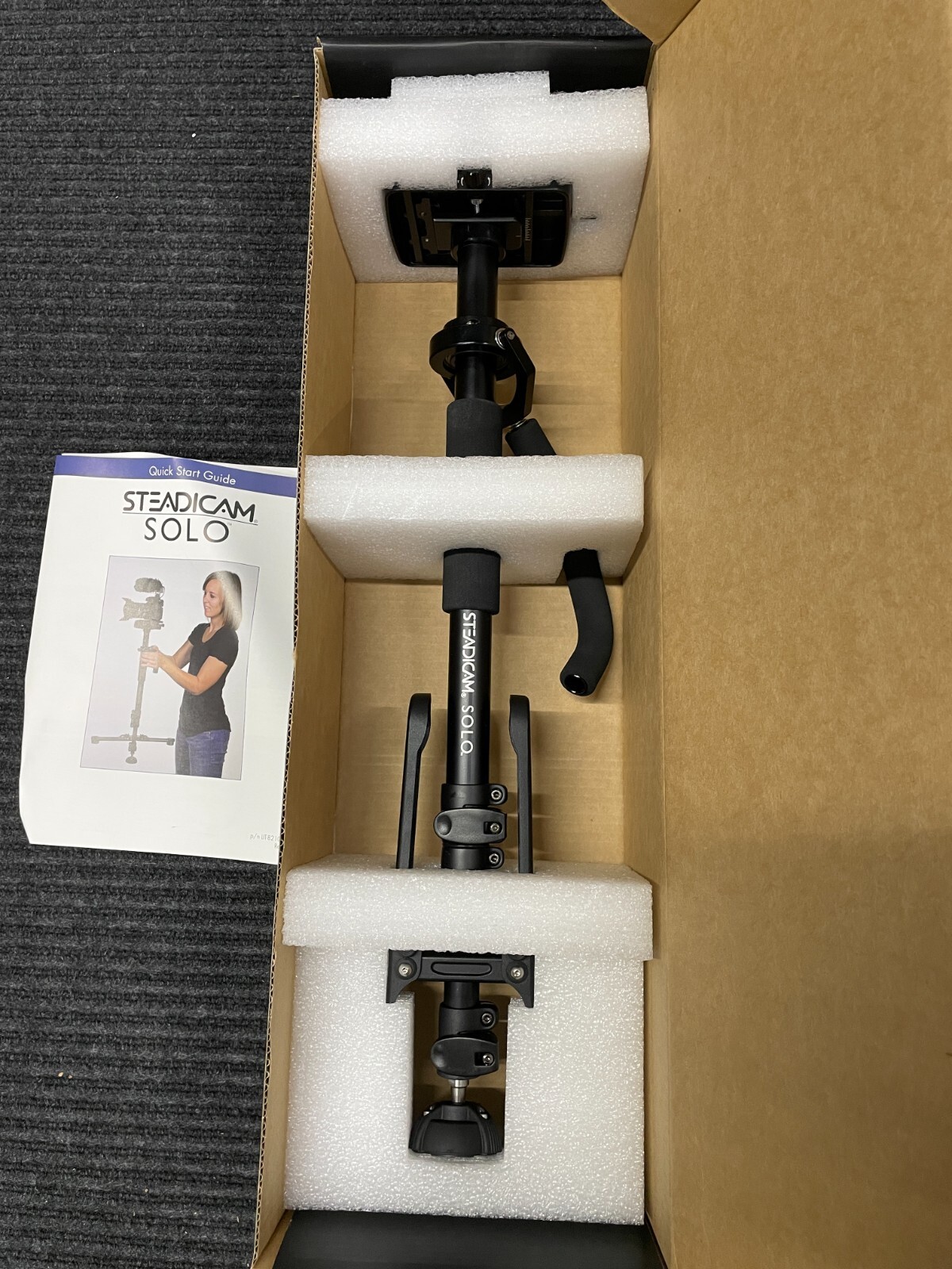 Steadicam Solo Stabilizer & Monopod vest and arm New Never used. | eBay