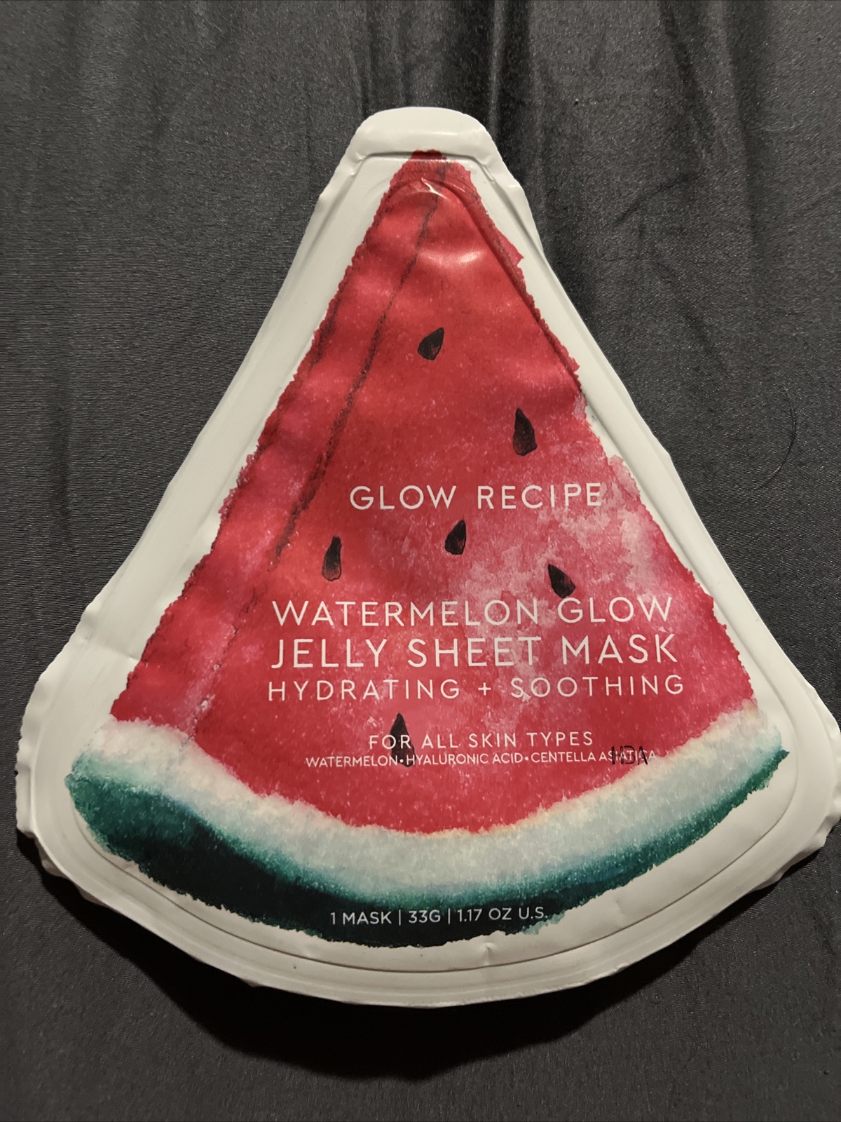 GLOW RECIPE Watermelon Glow Jelly Sheet Mask ~ 33g /1.17oz | eBay