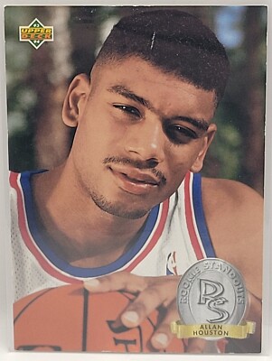 93-94 Upper Deck Rookie Standouts Allan Houston Insert Card (Detroit ...