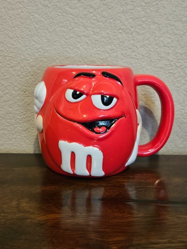 Galerie M&M's Mars Candy 2002 Vintage Jumbo Red Coffee Mug | eBay