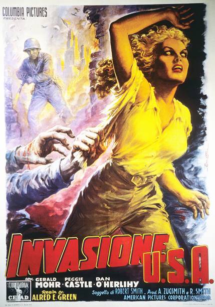 Invasion Usa Posterinvasion Usa Italian 1952 etc OLD MOVIE PHOTO | eBay