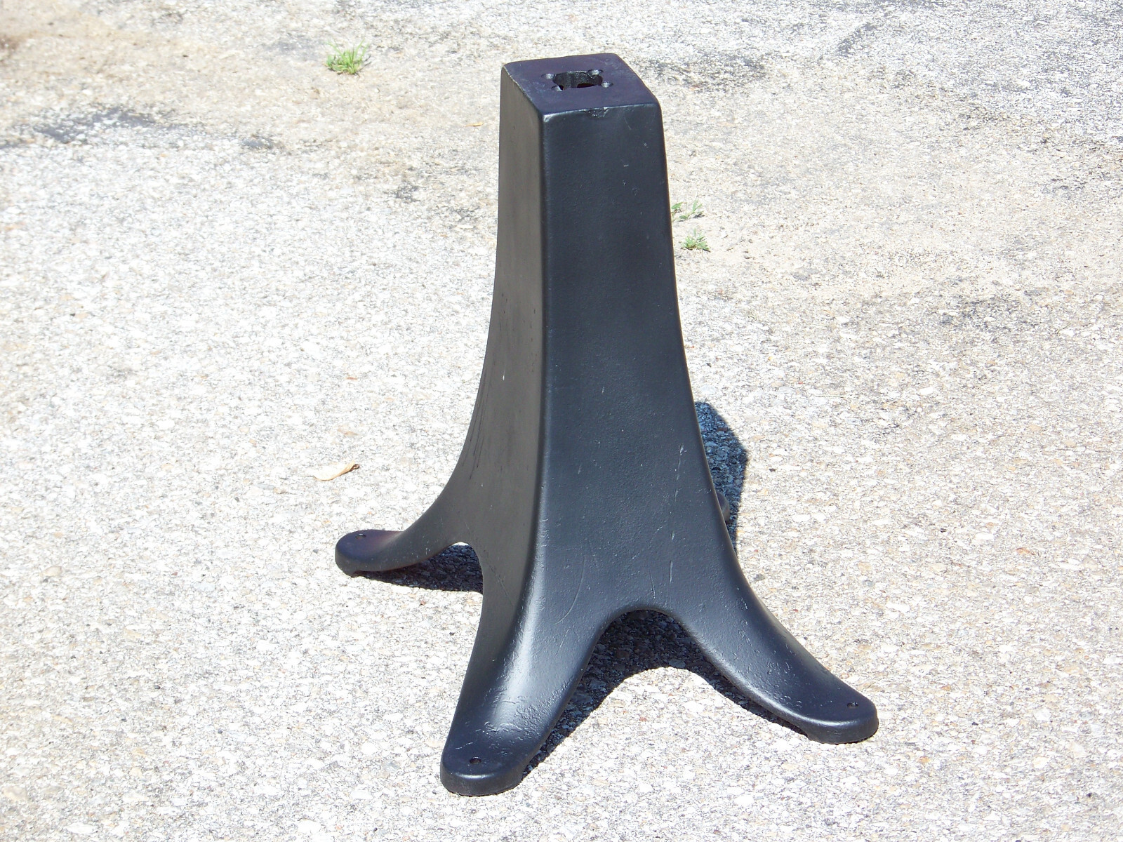 Antique Cast Iron Cream Separator Base Stand Steampunk Industrial Table ...