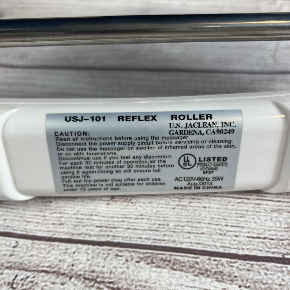 Jaclean Reflex Roller USJ-101 Electric Shiatsu Foot Massager TESTED ...
