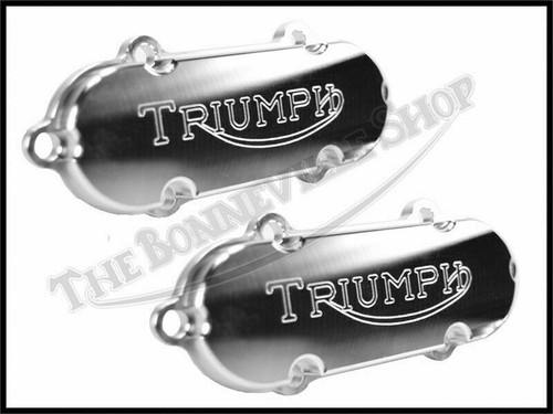 TRIUMPH T140 TR7 BILLET TAPPET INSPECTION COVERS 1973-82 PN# 71-3671B ...