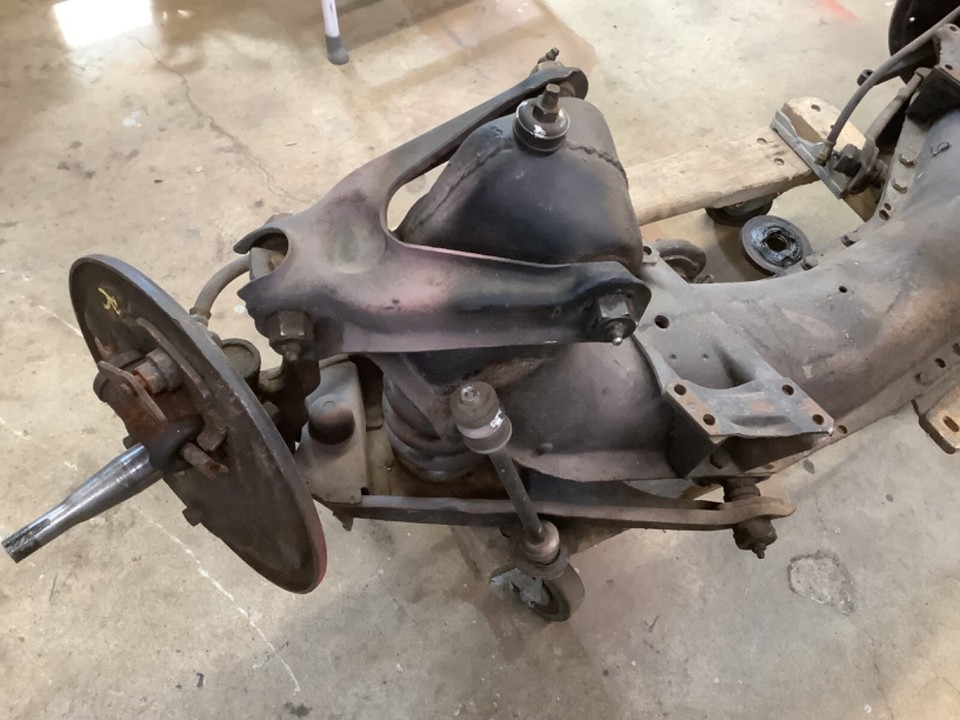 1953-62 Corvette Front Suspension Springs Control Arms Knuckles ...