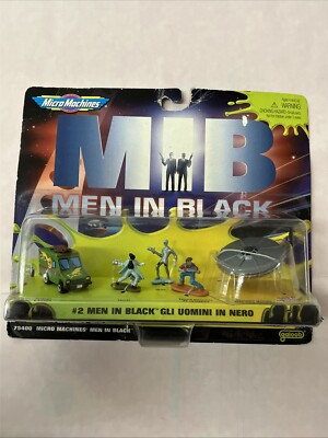 Micro Machines Man In Black MIB Gig #2 Collection New Edgar World Fair ...
