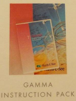 Math U See: Gamma Level Instruction Pack (Instruction Manual and DVD ...