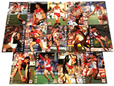 1995 SELECT AFL ULTIMATE SERIES 1 CARD FULL BASE CARD TEAM SET-SYDNEY ...