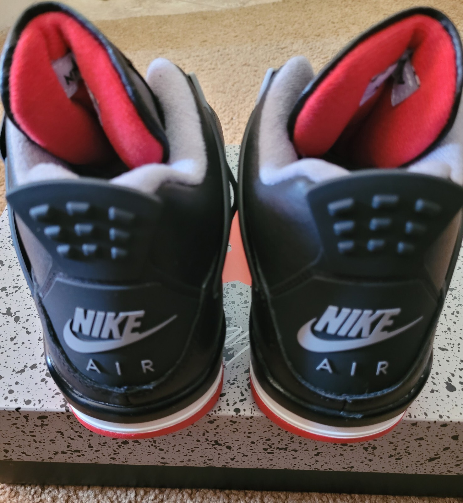 Nike Air Jordan 4 Retro Bred Reimagined FV5029-006 GS Size 6.5Y / Women ...