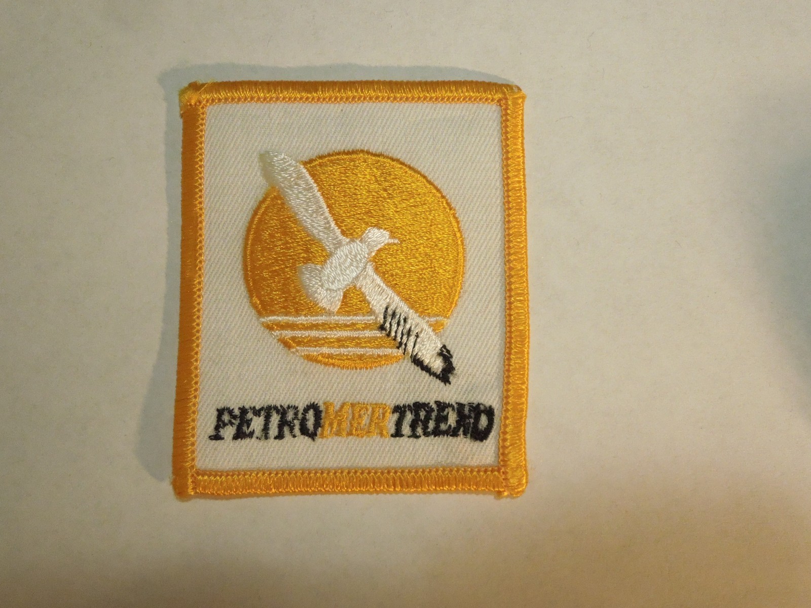 Vintage Petromer Trend Oil Company Advertising Embroidered Iron On ...