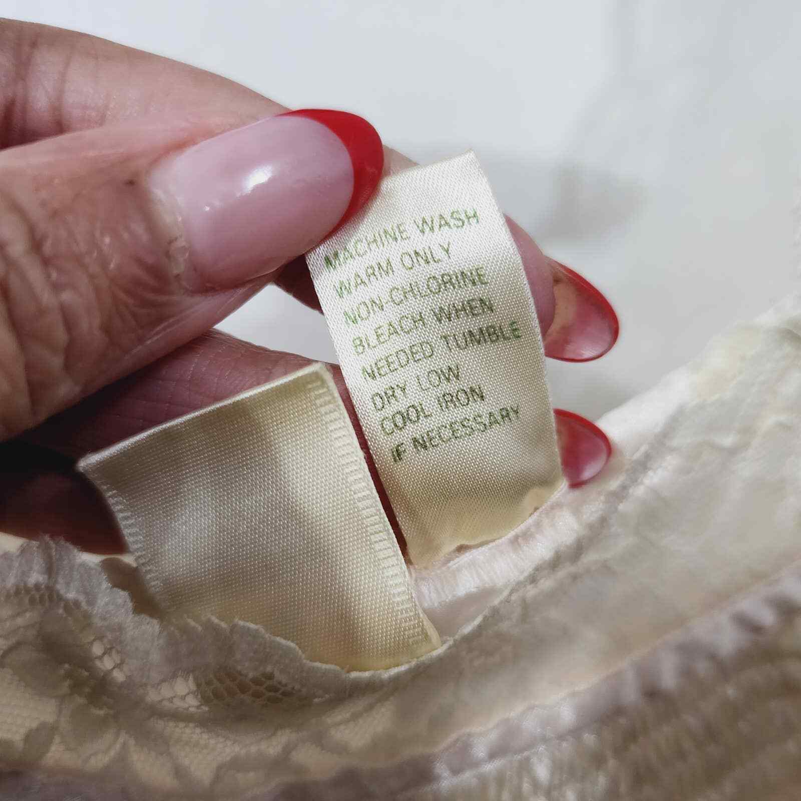 Vintage Victoria’s Secret Boudoir Gown Robe Satin Lac… - Gem