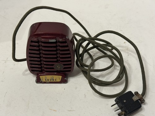 Vintage 1960's Bell & Howell 302 (SHURE DA80C) Crystal Microphone | eBay