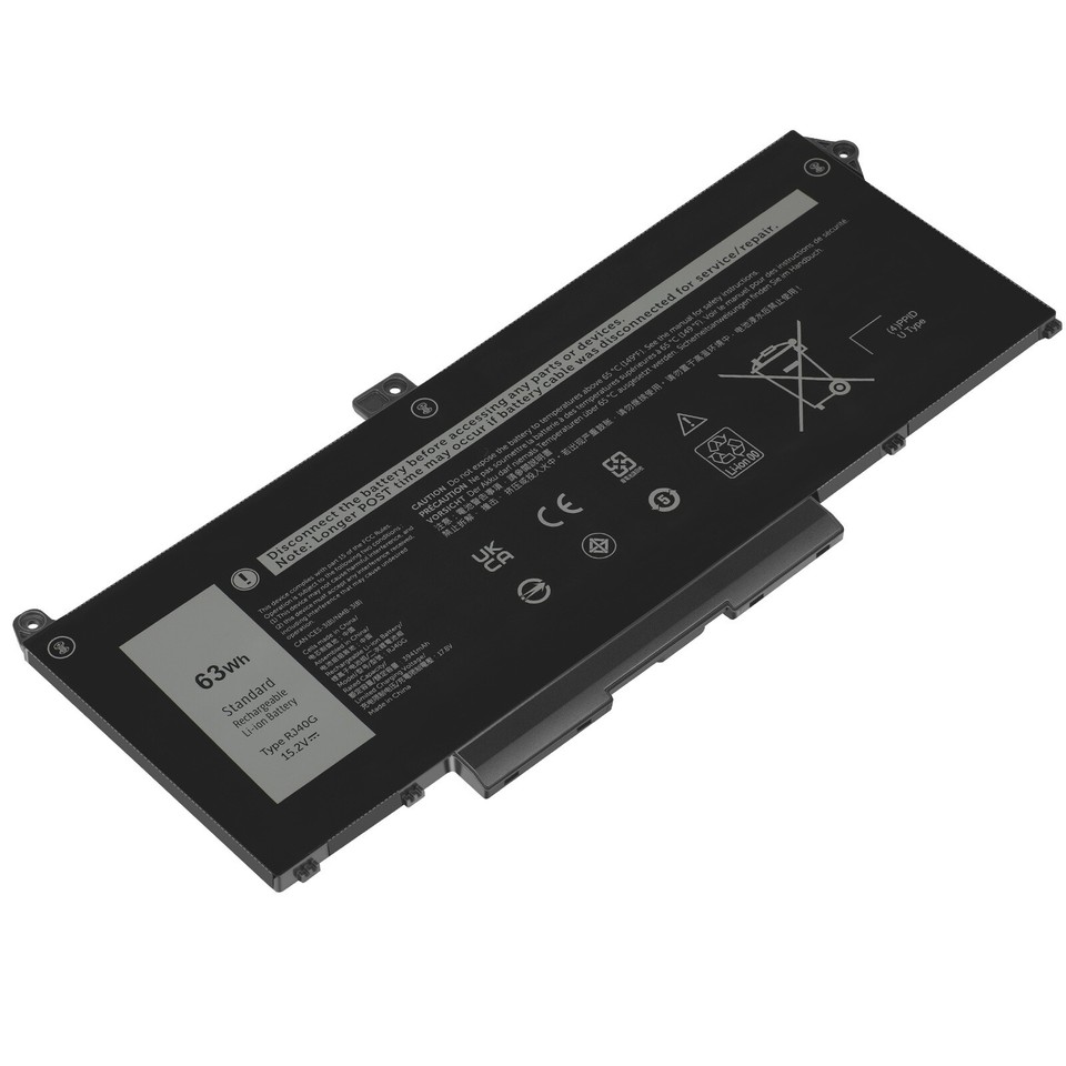 For Dell Latitude 5420 5520 Precision 3560 63Wh 4Cell Laptop Battery ...