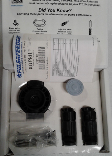 Pulsafeeder K2PTC1 Pump Repair Kit KOPkit for sale online | eBay
