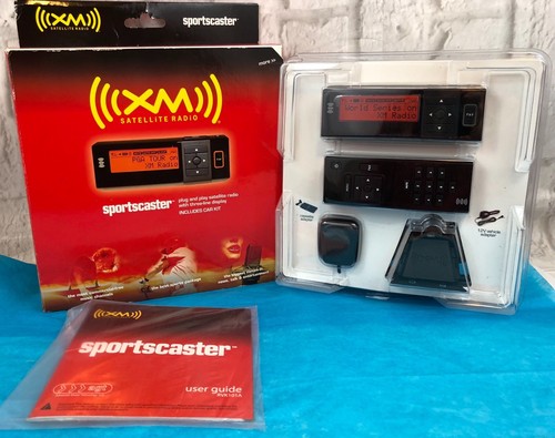 XM Satellite Radio Sportcaster With Car Kit New | eBay
