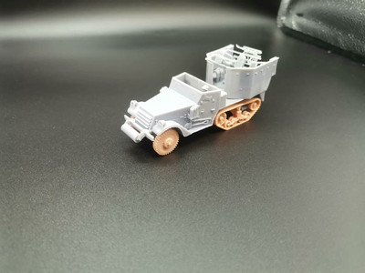 3DPrinting1/72 US M15 semi-tracked anti-aircraft armored vehicle Model ...