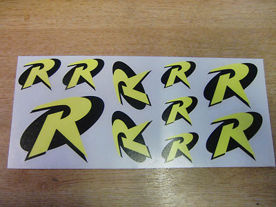 Robin logo decal set - 10 stickers (batman) | eBay UK