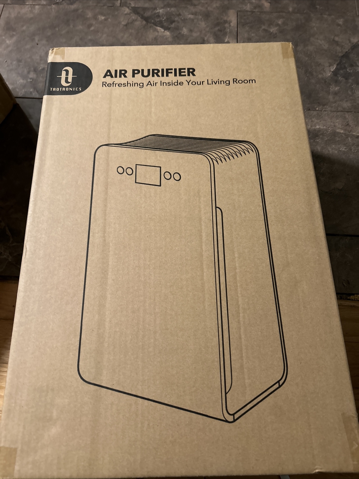 New TaoTronics TT AP007 True H13 HEPA Air Purifier W Air Quality