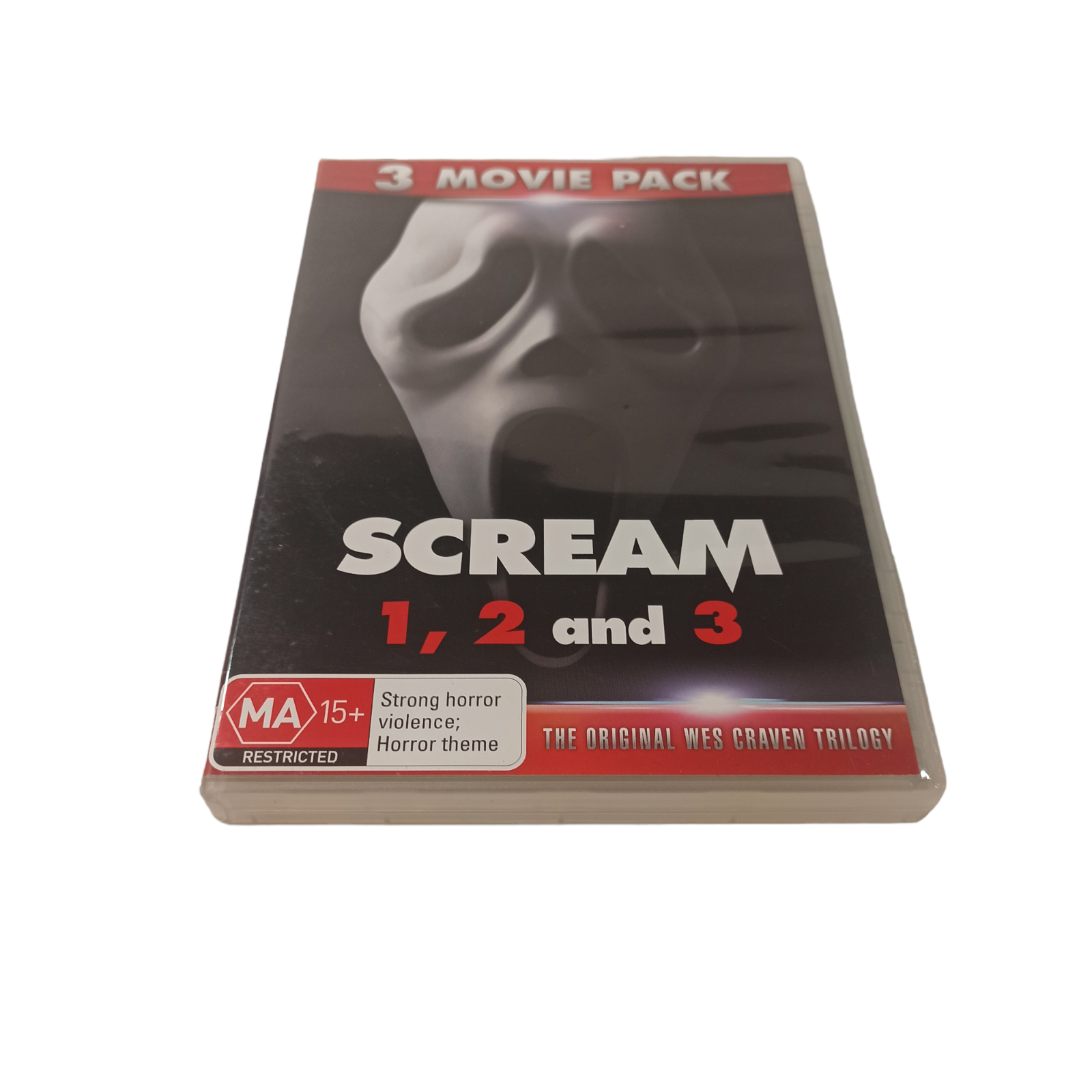 Scream 1-3 DVD Movie Murder Thriller Mystery Crime Craven Horror ...