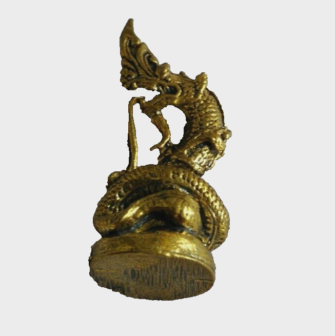 NAKA SNAKE PHAYA NARK AMULET LUCKY RICH SUCCESS AS YOUR WISH TALISMAN ...