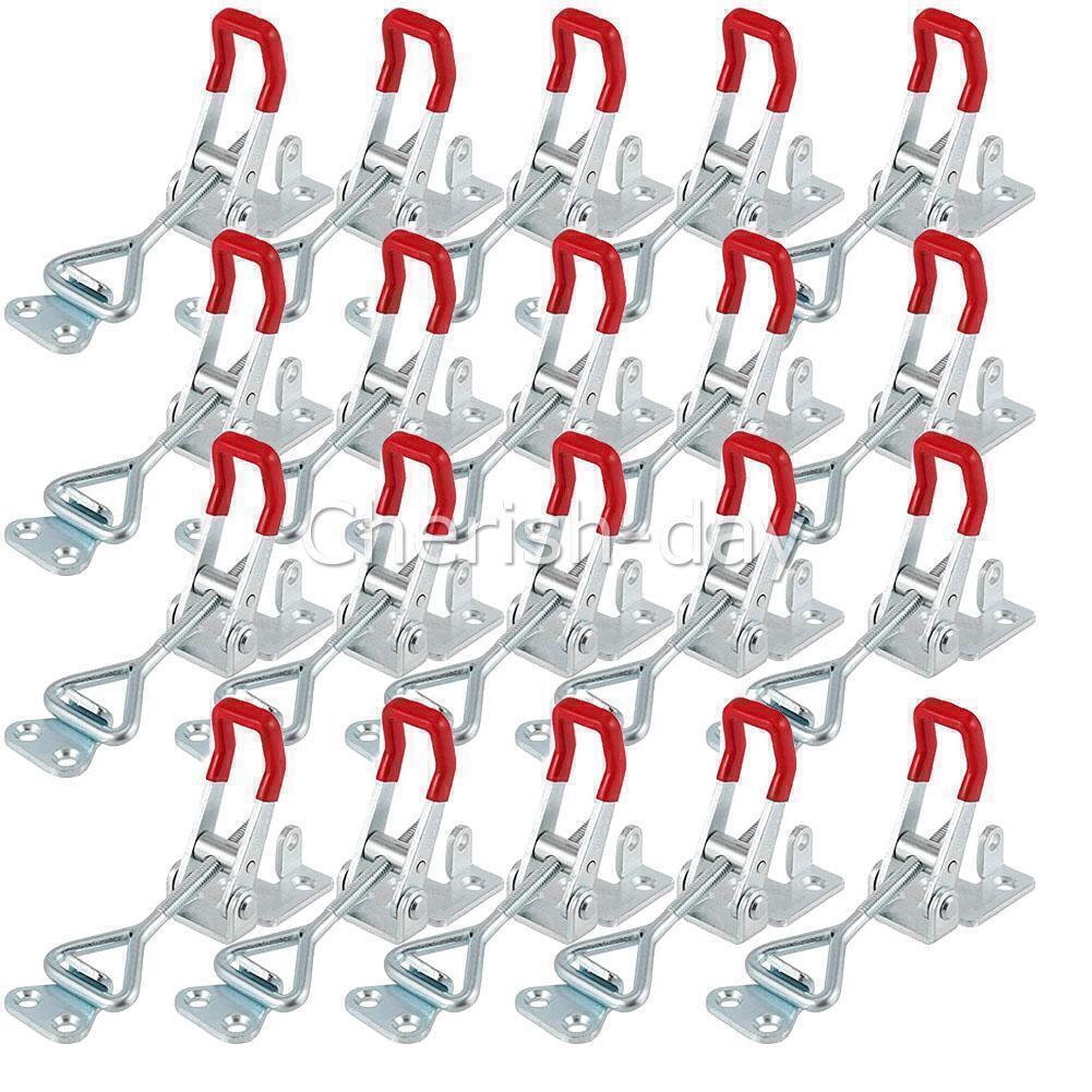 40Pcs 55mm Small OVER CENTRE LATCH Toggle Trailer Fastener Catch UTE ...