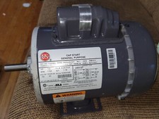 Emerson C63CXGZP-4780 Vacuum Pump Motor 1/2HP 115/230V 1725RPM 1-Phase ...