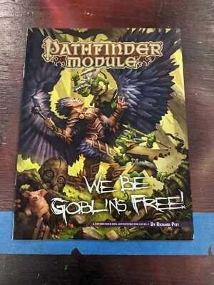 We Be Goblins Free Pathfinder Module Free RPG Day Paizo 3.5 D20 | eBay