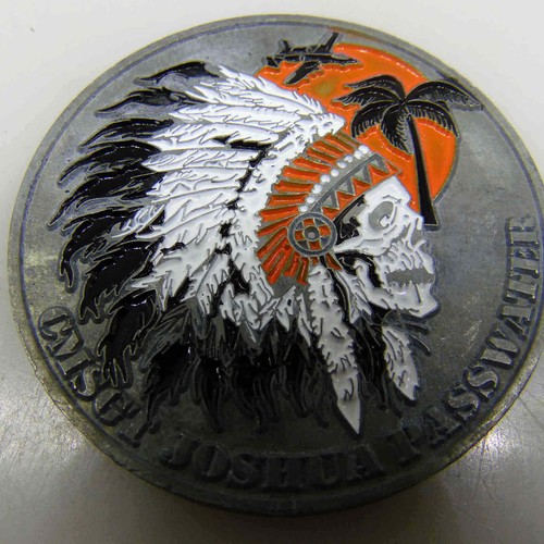 CMSGT JOSHUA PASSWATER CHALLENGE COIN | eBay