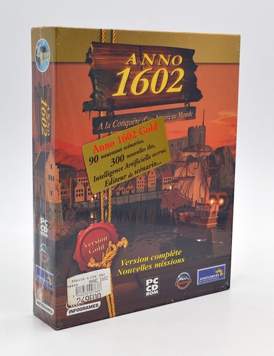 ANNO 1602 PC BIG BOX NEUF SOUS BLISTER NEW SEALED VF | eBay