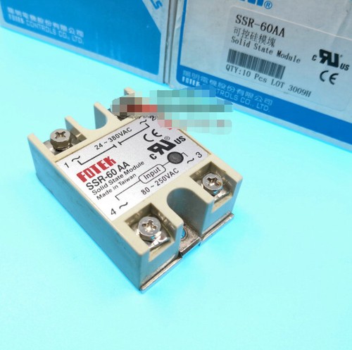 1PC New In Box Fotek SSR-60AA SSR60AA Solid State Module Expedited ...