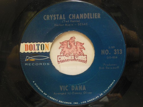 Vic Dana – Crystal Chandelier / What Now My Love, 45 RPM VG+ (12I) | eBay