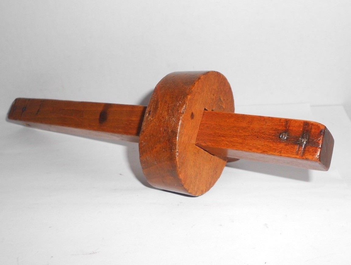 Vintage Wood Marking Mortise Gauge 3 Scribe Pins | eBay