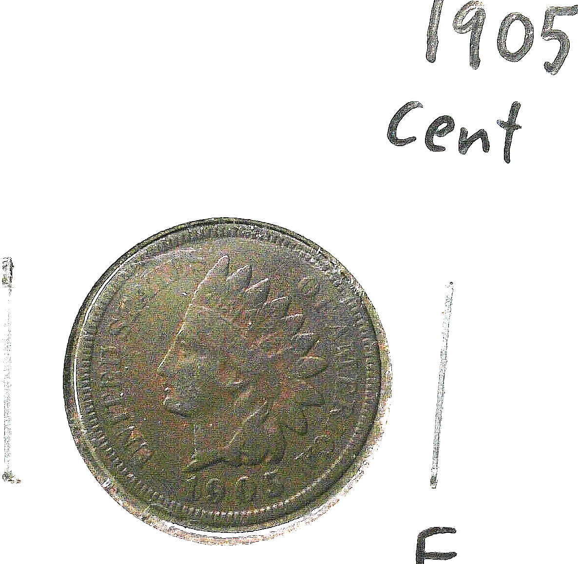 1905 Indian Head Penny 1905 Indian Cent