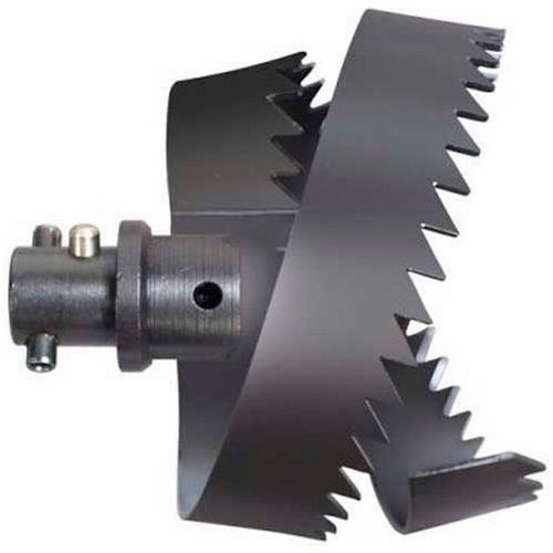 General Wire L-4RSB Sectional Sewer Cleaner 4" Root Cutter L-Connector ...