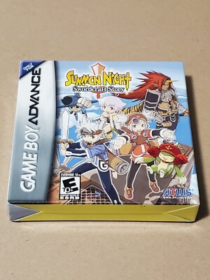 Summon Night: Swordcraft Story (Nintendo Game Boy Advance, 2006) GBA ...