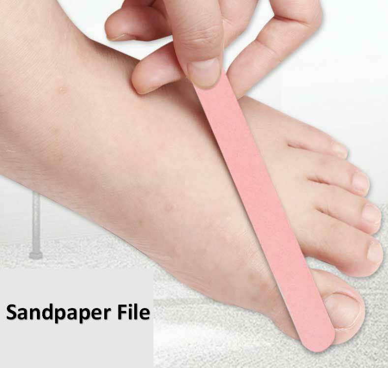 10pcs CALLOUS Remover Pedicure Tool Set Kit Foot File Scraper Brush ...