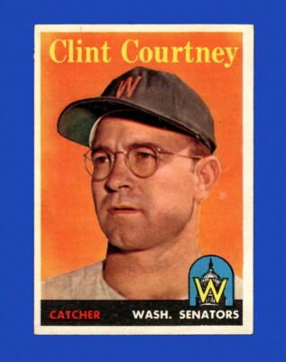 1958 Topps Set-Break # 92 Clint Courtney EX-EXMINT (YL) *GMCARDS* | eBay