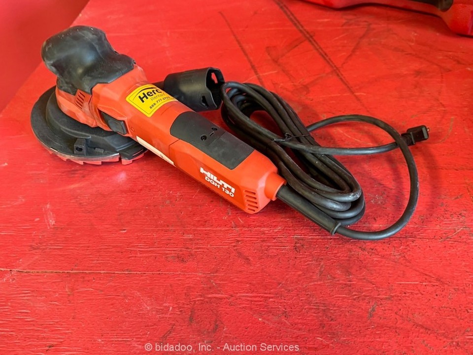 2023 Hilti DGH 130 5" Cored Electric Hand Held Disc Grinder Power Tool ...