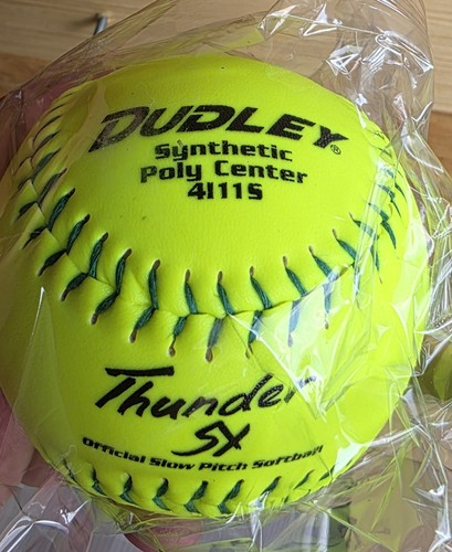 Dudley Thunder Sy-11 Y-1 ISA SLOWPITCH softballs | eBay