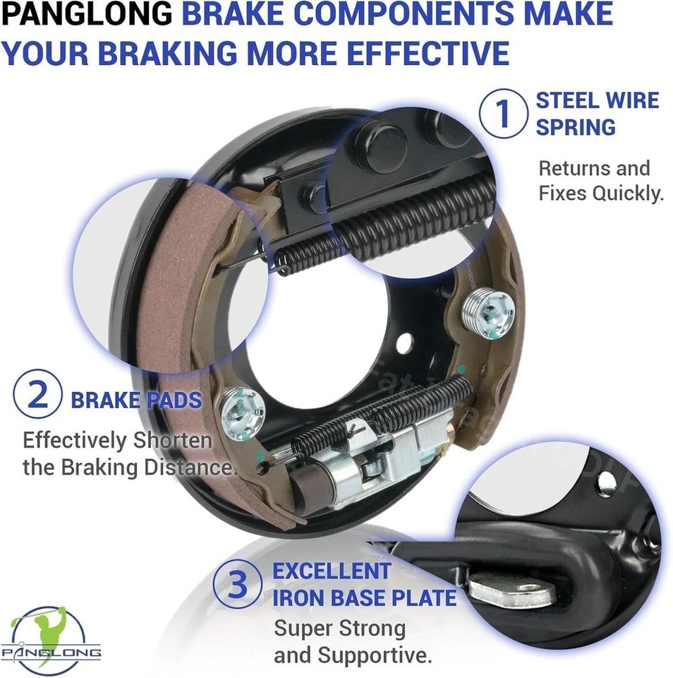 EZGO Brake Assembly-EZGO TXT Rear Brakes kit & Driver Side and ...