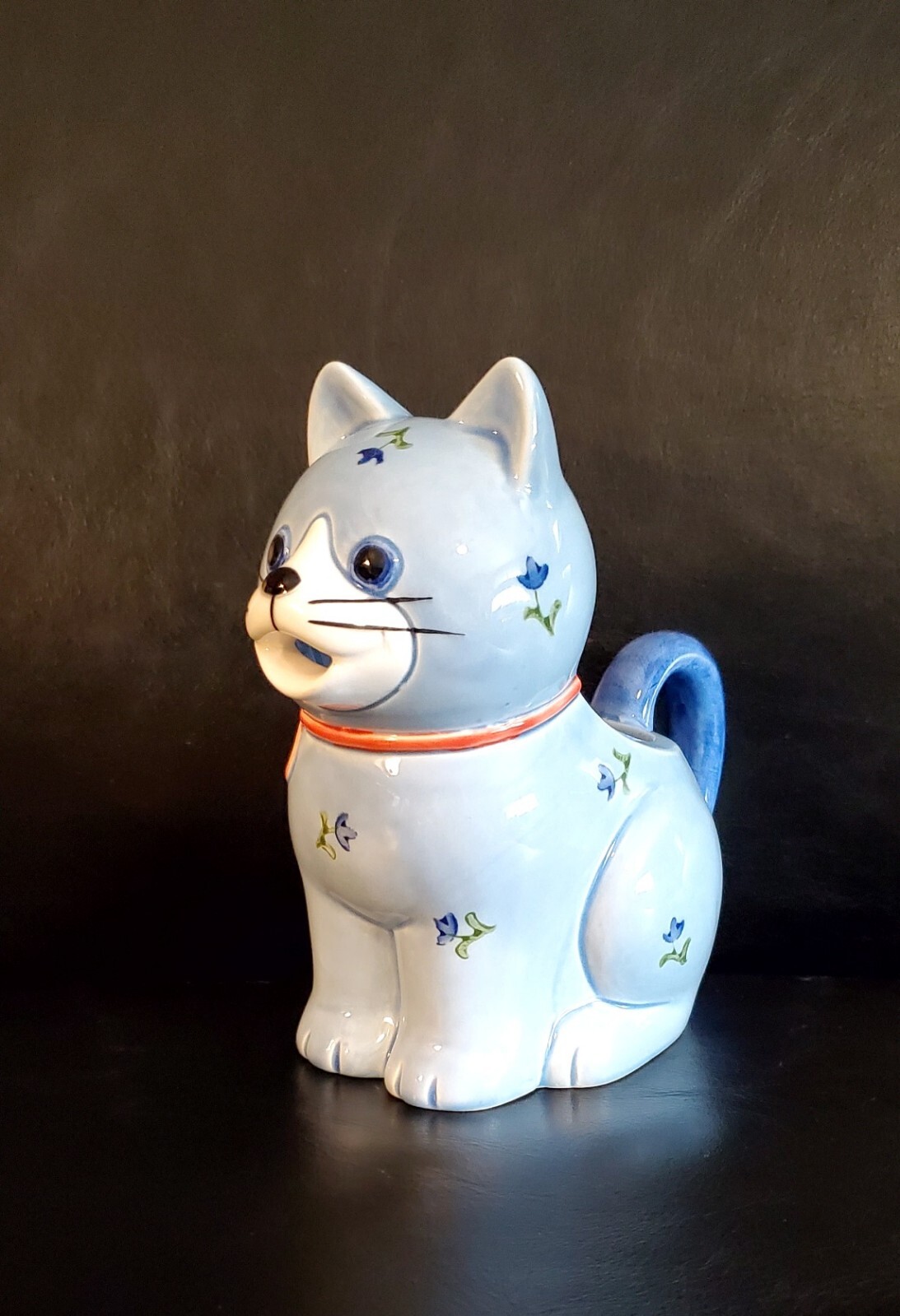 Vintage Otagiri Blue Cat Creamer | eBay