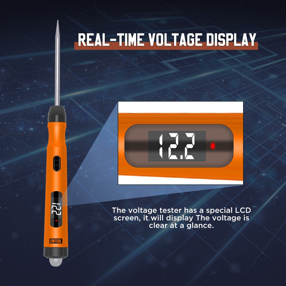 5V-30V Automotive Car Circuit Tester Probe Electrical Detector Voltage ...