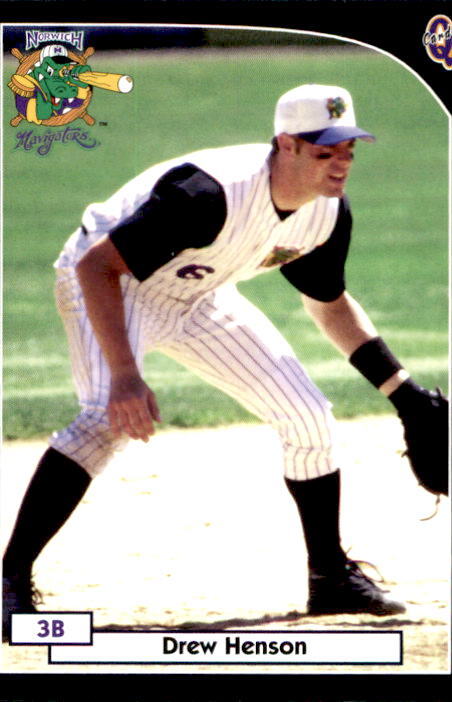 2000 Norwich Navigators Q-Cards/Blueline 6 Drew Henson Brighton ...