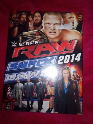 WWE: The Best of Raw and Smackdown 2014 (DVD, 2015, 3-Disc Set ...