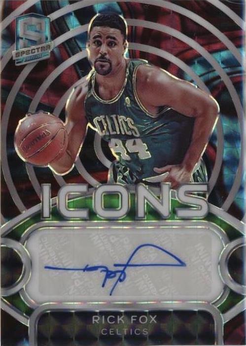 2023-24 Panini Spectra - Icons Autographs Rick Fox #IA-FOX Interstellar ...