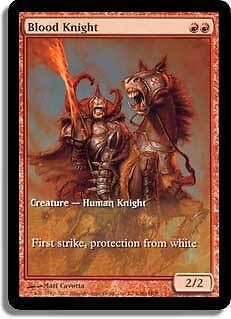Blood Knight (Champs 2007 Expanded Art) Promo PLD Creature Special CARD ...